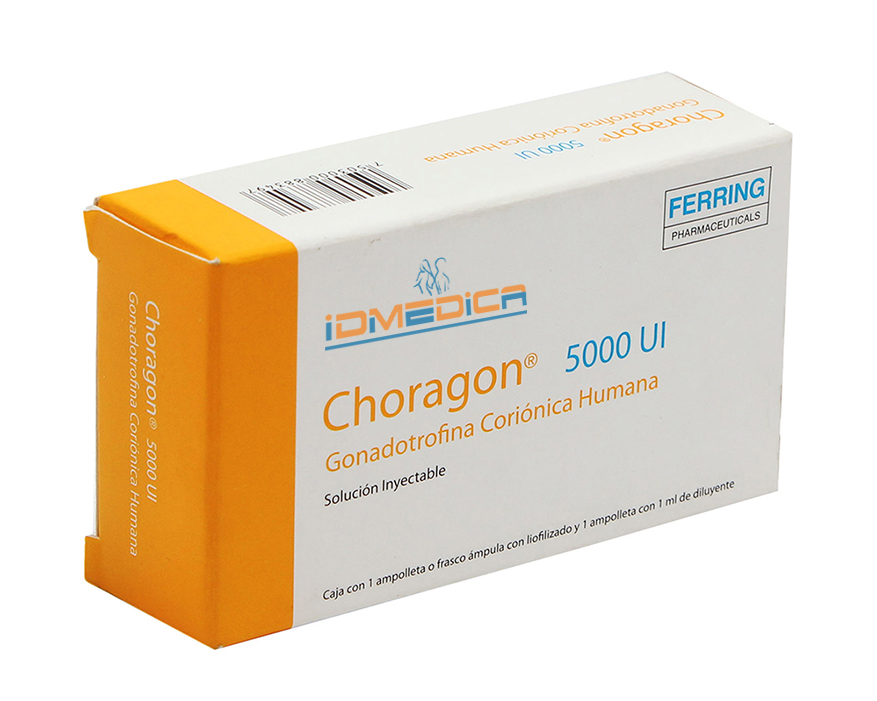 CHORAGON 5000 UI C/1 AMPOLLETA SOLUCION INYECTABLE –, 60% OFF